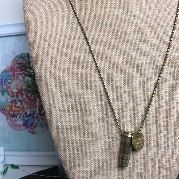 Jewelry | Bullet Casing Pendant Necklace | Poshmark